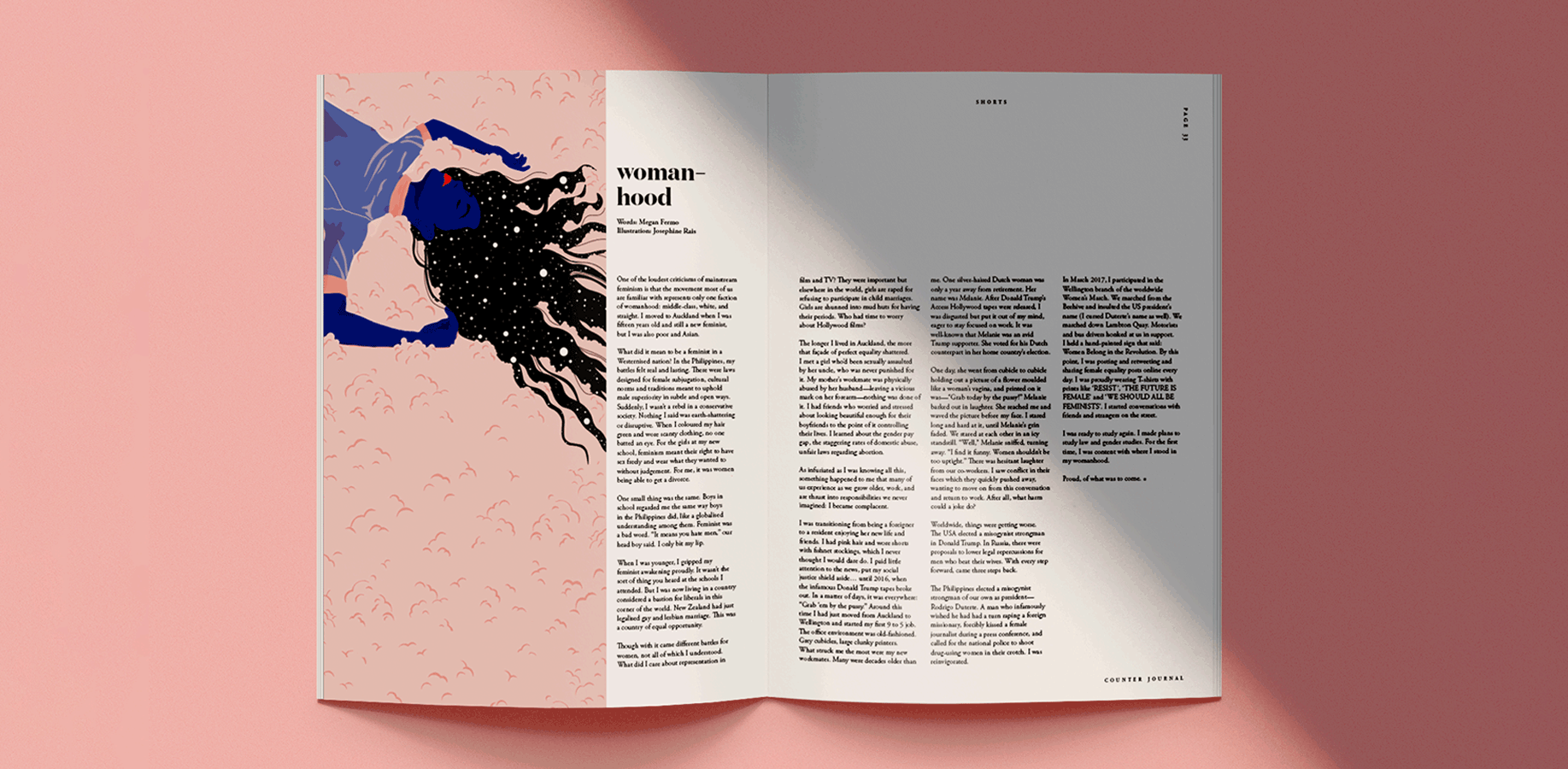 Landing Page - Josephine Rais